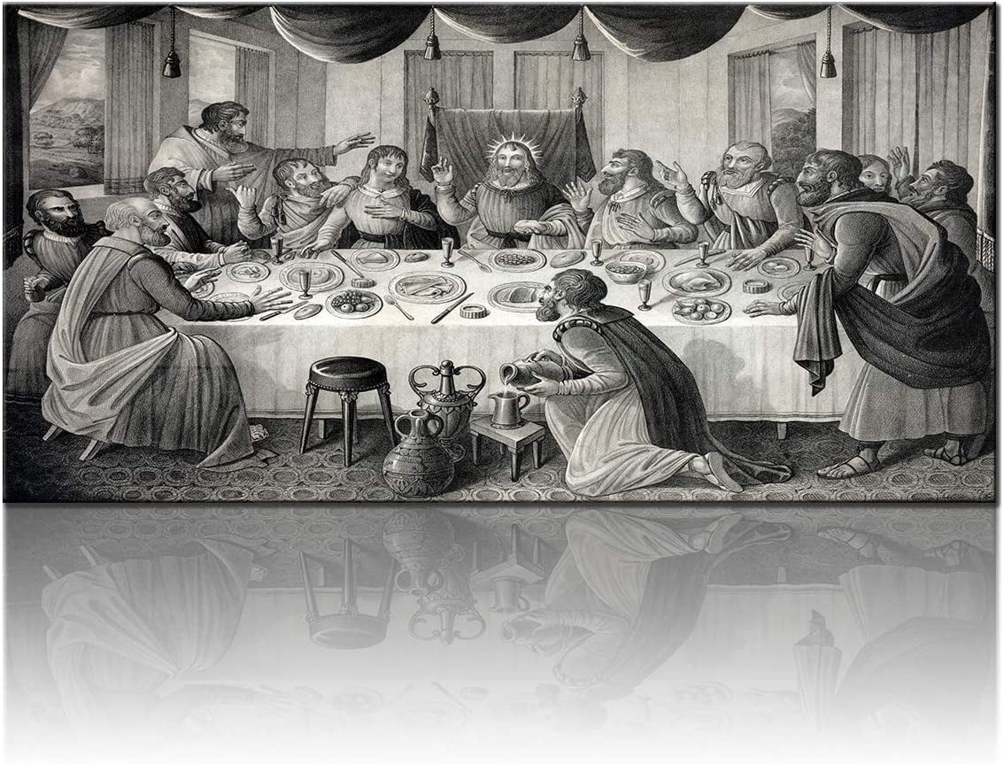 AXXPosters-Jesus in Gethsemane Paintings Extra Large Wall Pictures for ...