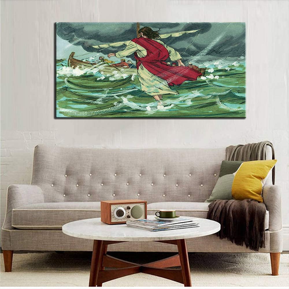 AXXPosters-Jesus in Gethsemane Paintings Extra Large Wall Pictures for ...