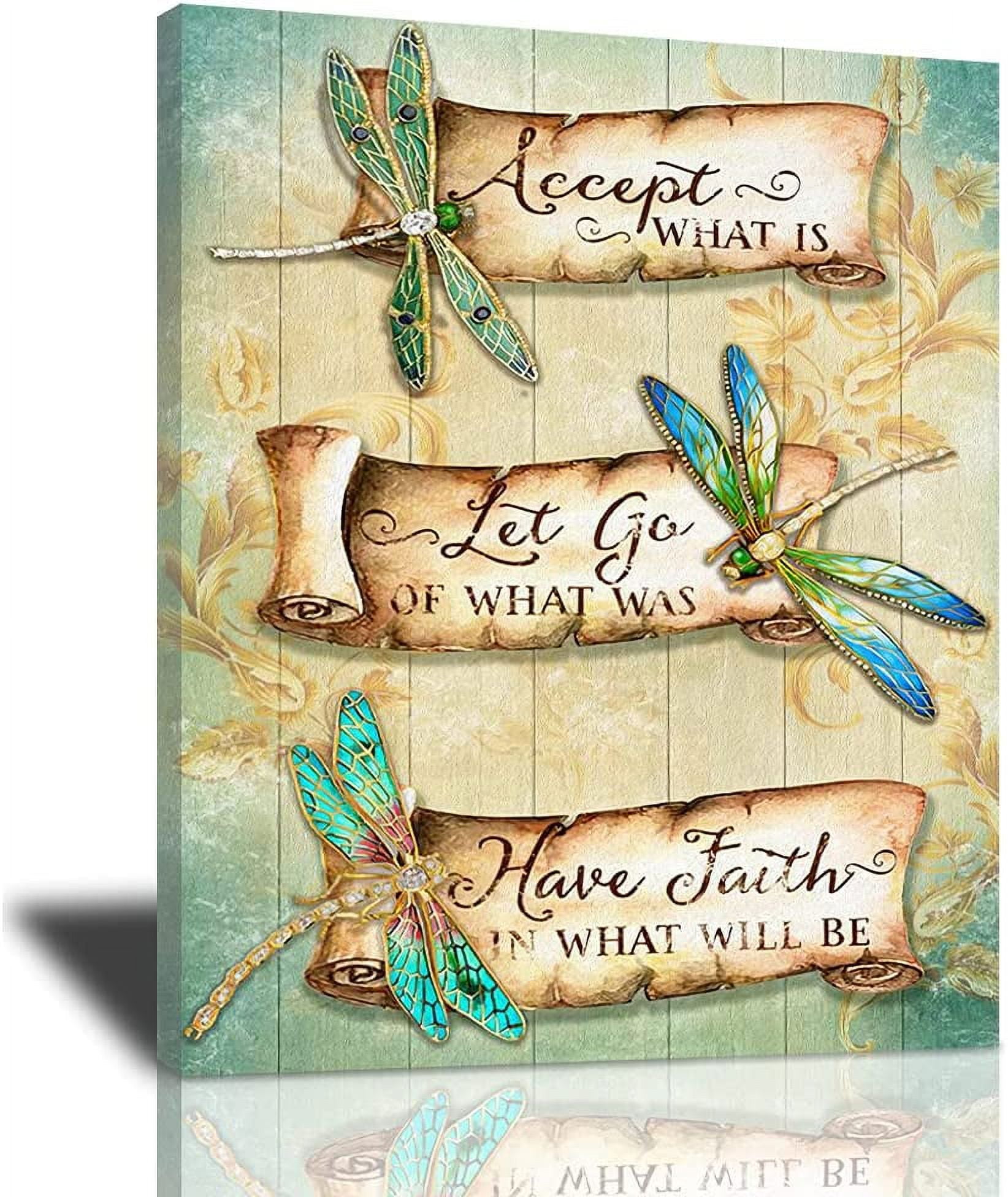 AXXPosters-Just Breathe Canvas Wall Art Beautiful Dandelion And Window ...