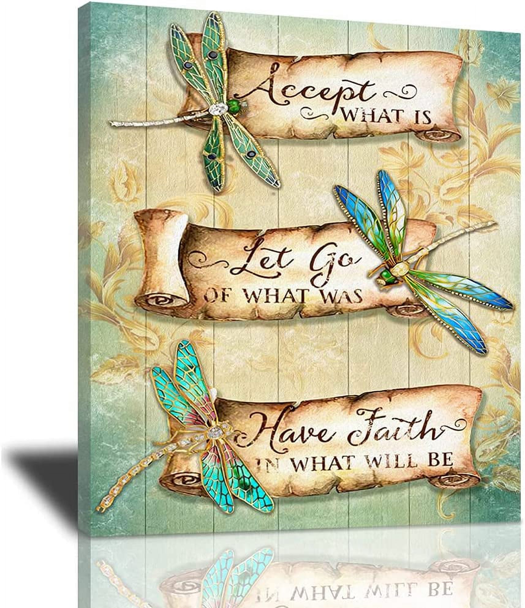 AXXPosters-Just Breathe Canvas Wall Art Beautiful Dandelion And Window ...