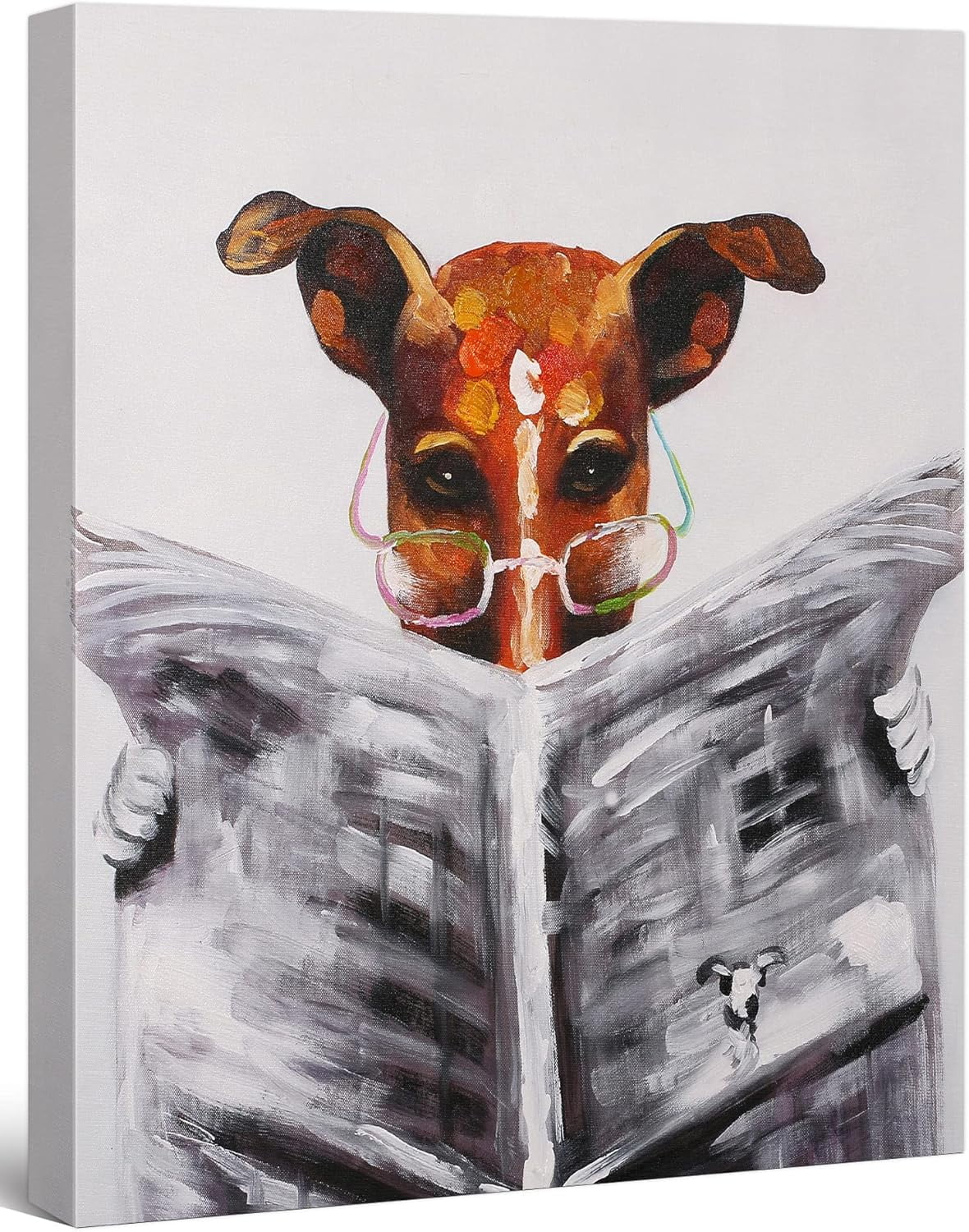 AXXPosters-Modern Animal Pop Art - Framed - Jack Russell Terrier ...