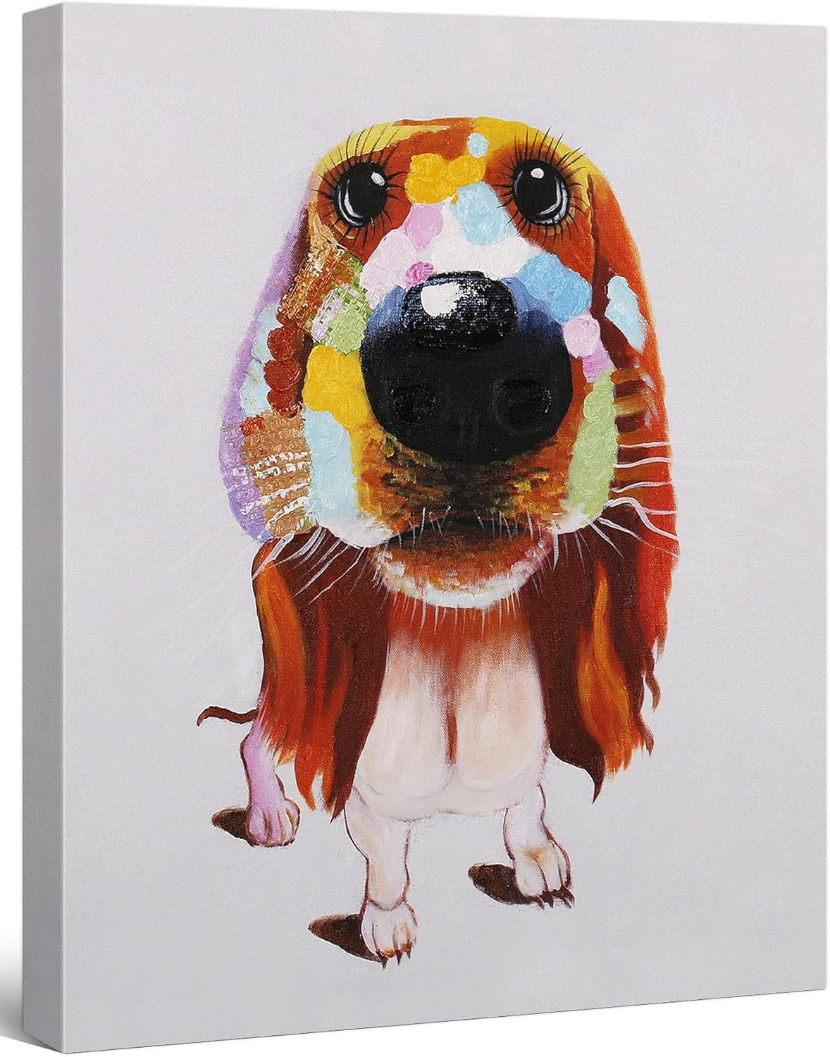 AXXPosters-Modern Pop Art Decor - - Big Eyed Beagle Dog Animal Art ...