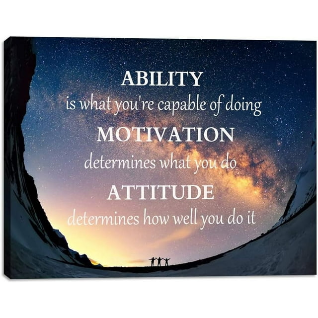 AXXPosters-Motivational Wall Art Prints Positive Quotes Inspirational ...