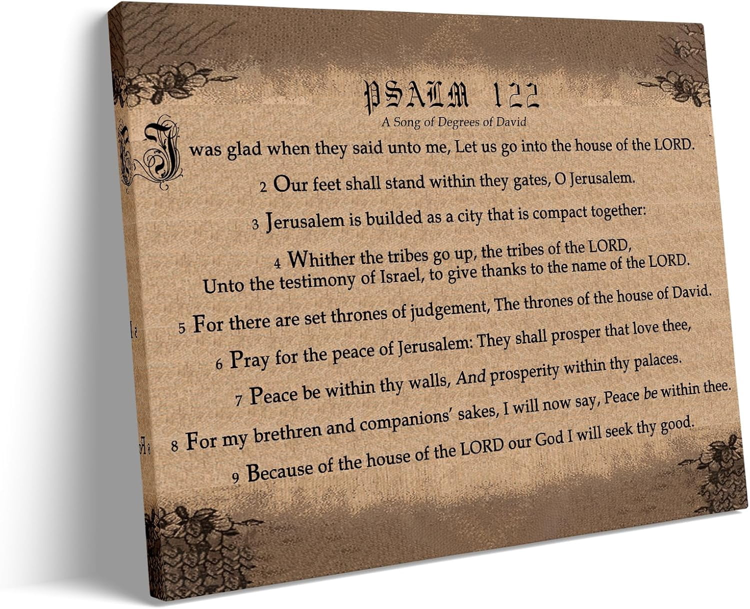 AXXPosters-Names Of God Framed Poster, Old Testament Meanings Canvas ...