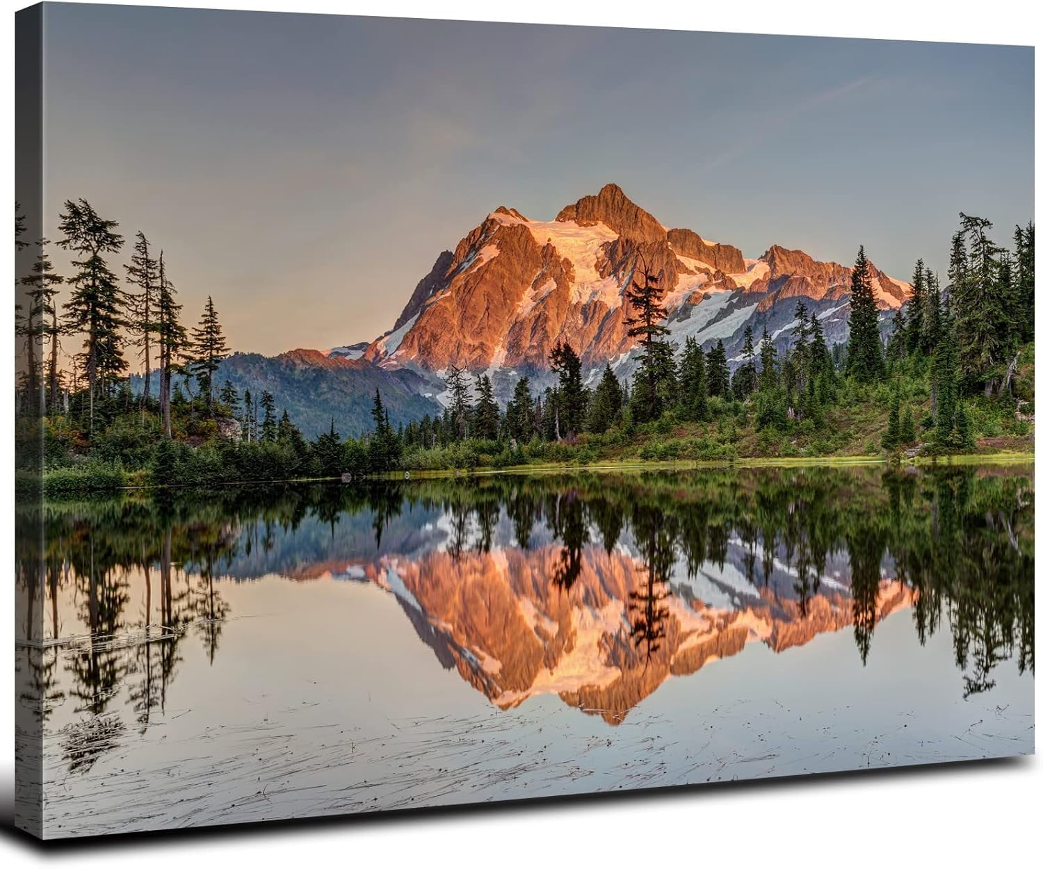 AXXPosters-Nature Mountain Scenery Canvas Wall Art Home Decorations ...