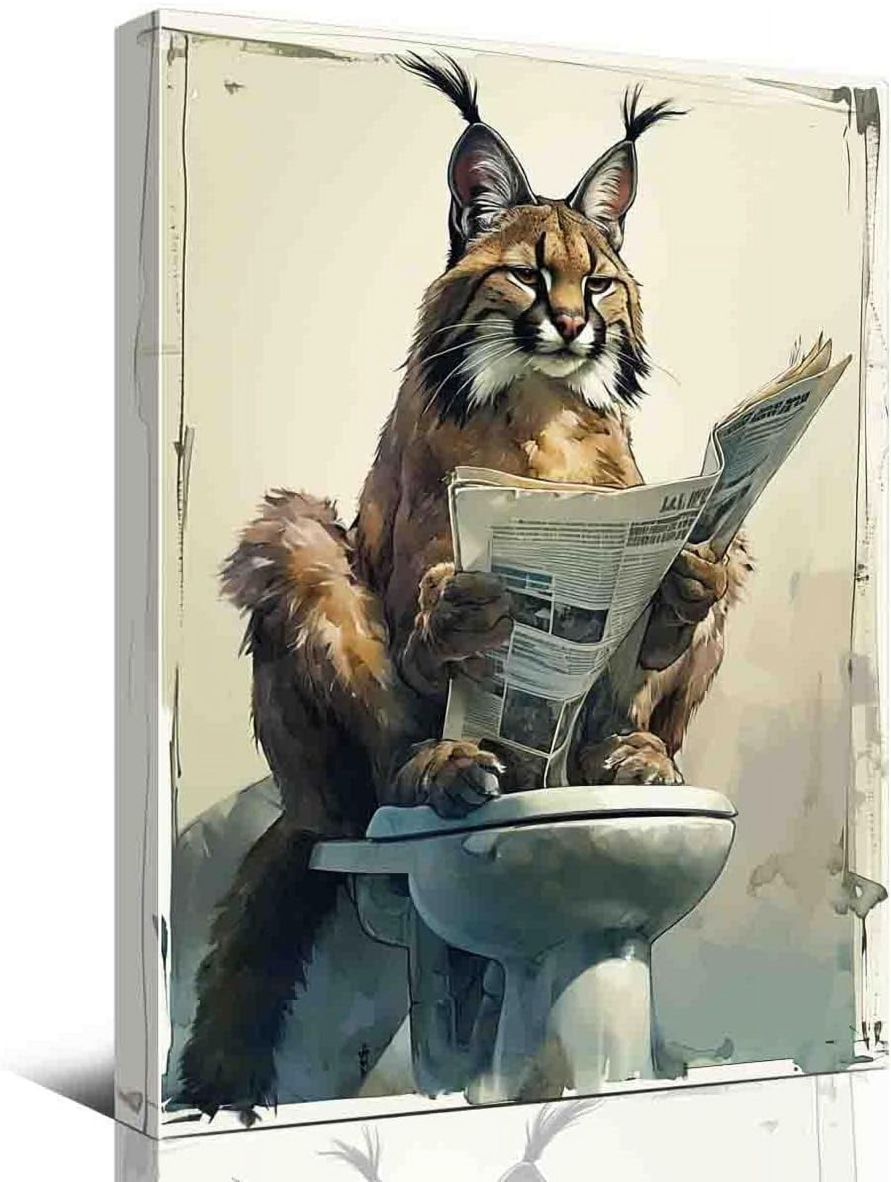 AXXPosters Original-Caracal Print,Baby Caracal Wall Art,Safari African ...