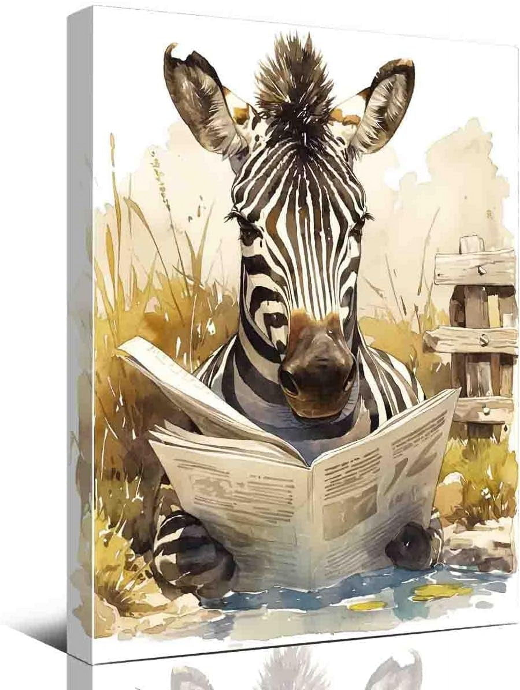 AXXPosters Original-Zebra Print,Nursery Art,Baby Zebra,Animal Prints ...