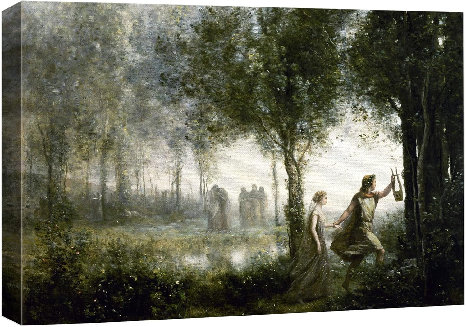 AXXPosters- - Orpheus Leading Eurydice from The Underworld by Jean ...
