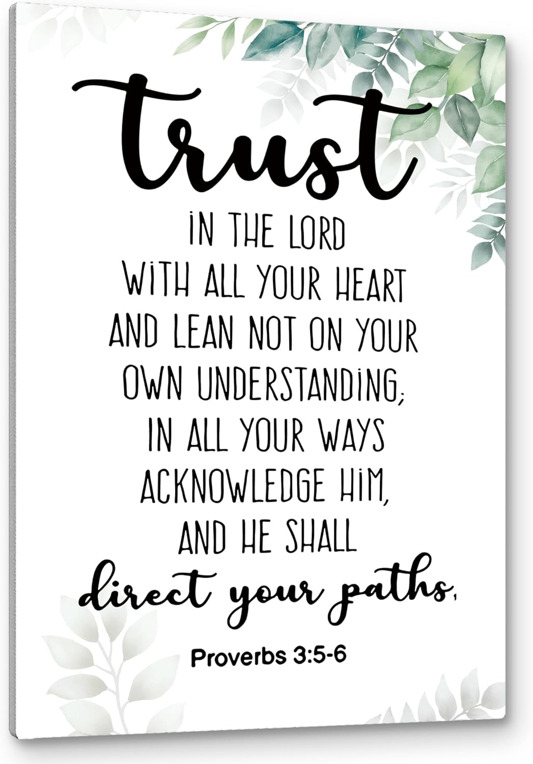 AXXPosters-Proverbs 3:5-6 Trust In The Lord With All Your Heart ...