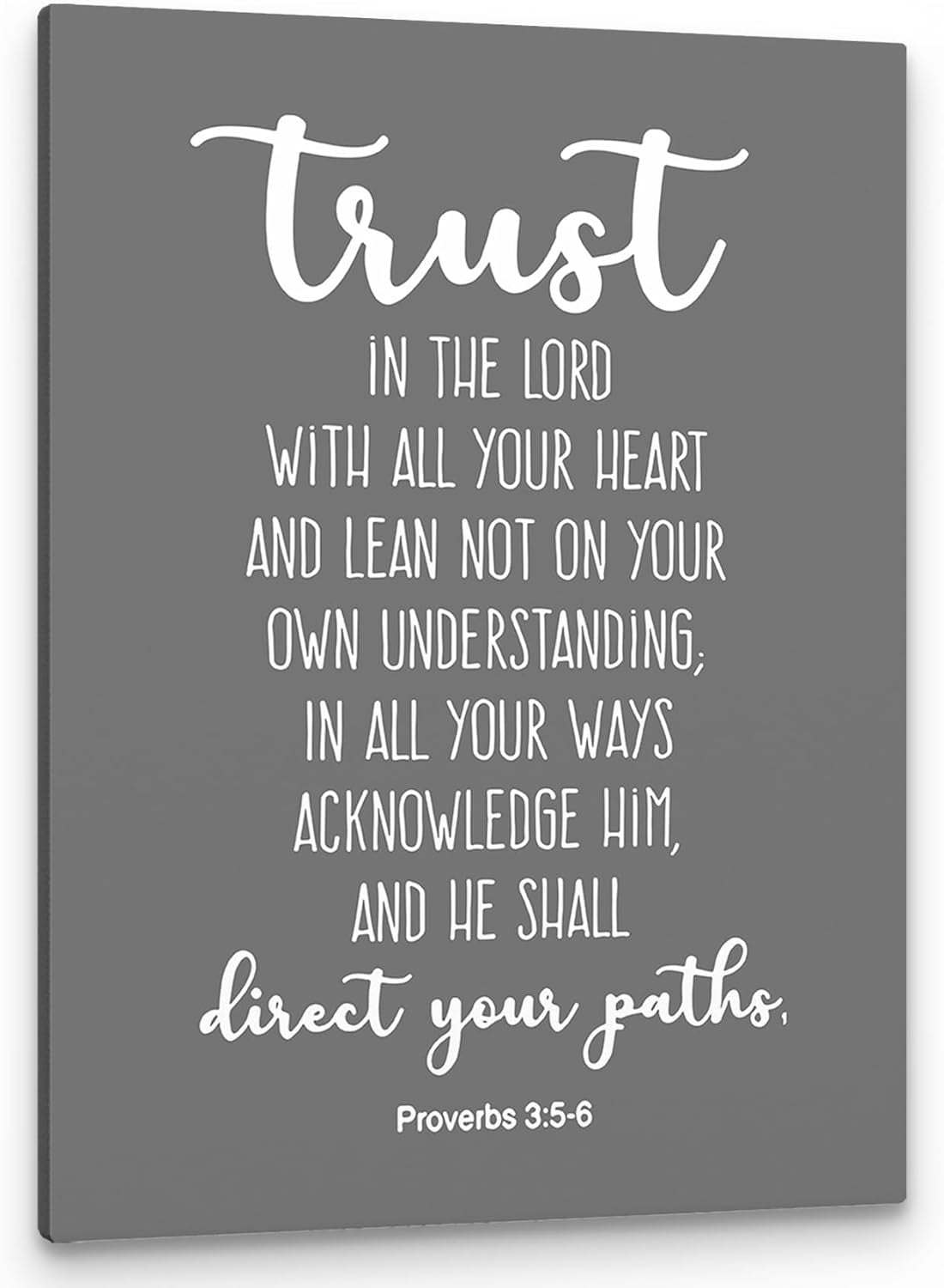 AXXPosters-Proverbs 3:5-6 Trust In The Lord With All Your Heart ...
