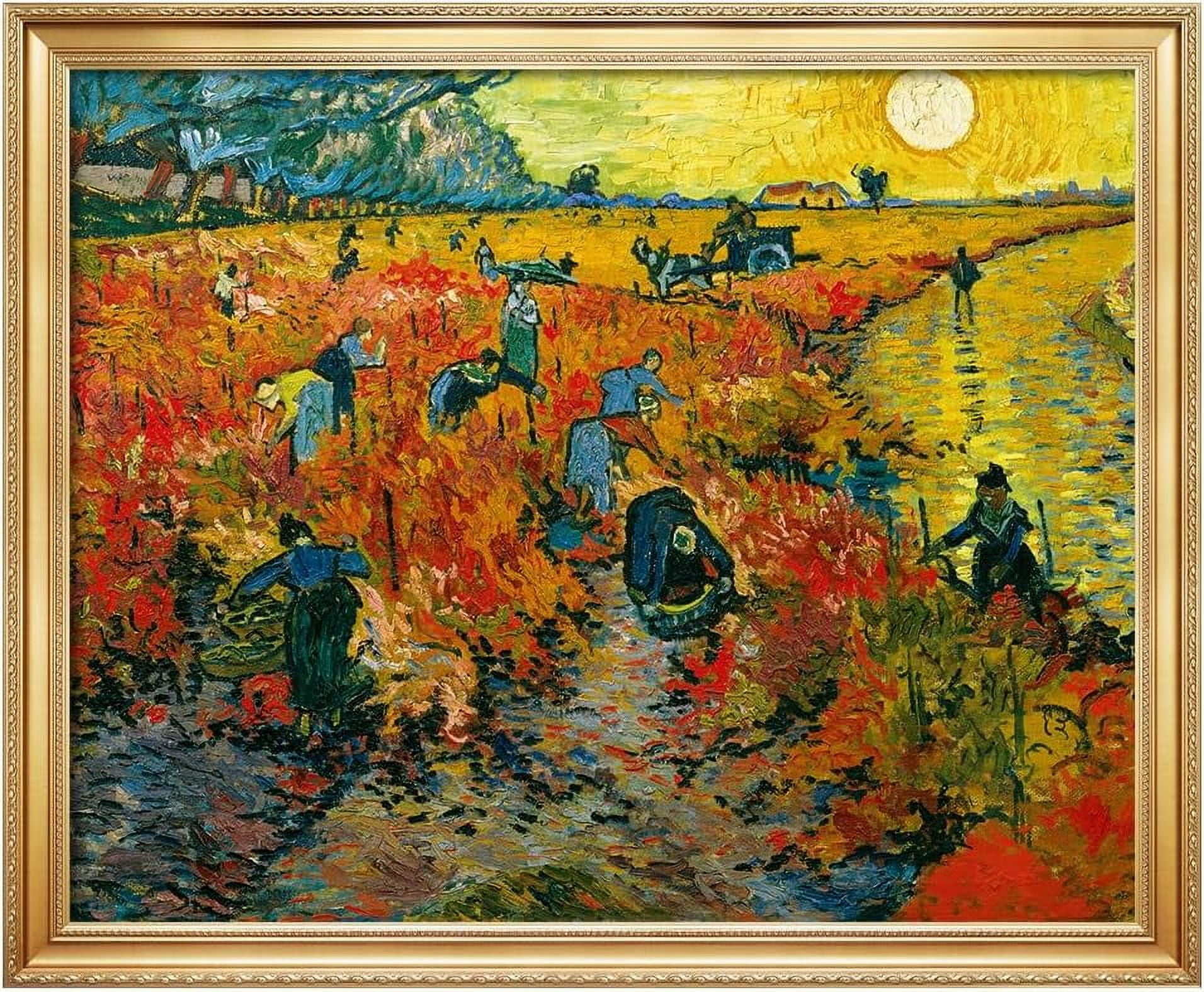 AXXPosters-- Red Poppies and Daisies - Vincent Van Gogh. Giclee Print ...
