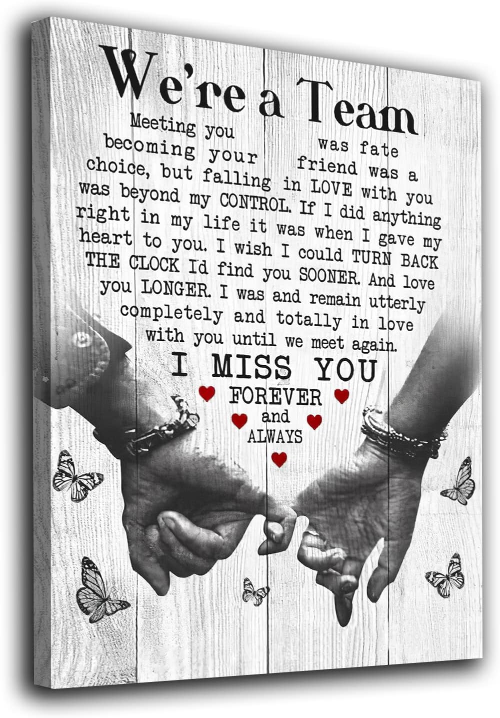 AXXPosters- We Are a Team Wall Art Inspirational Wall Art Inspirational ...