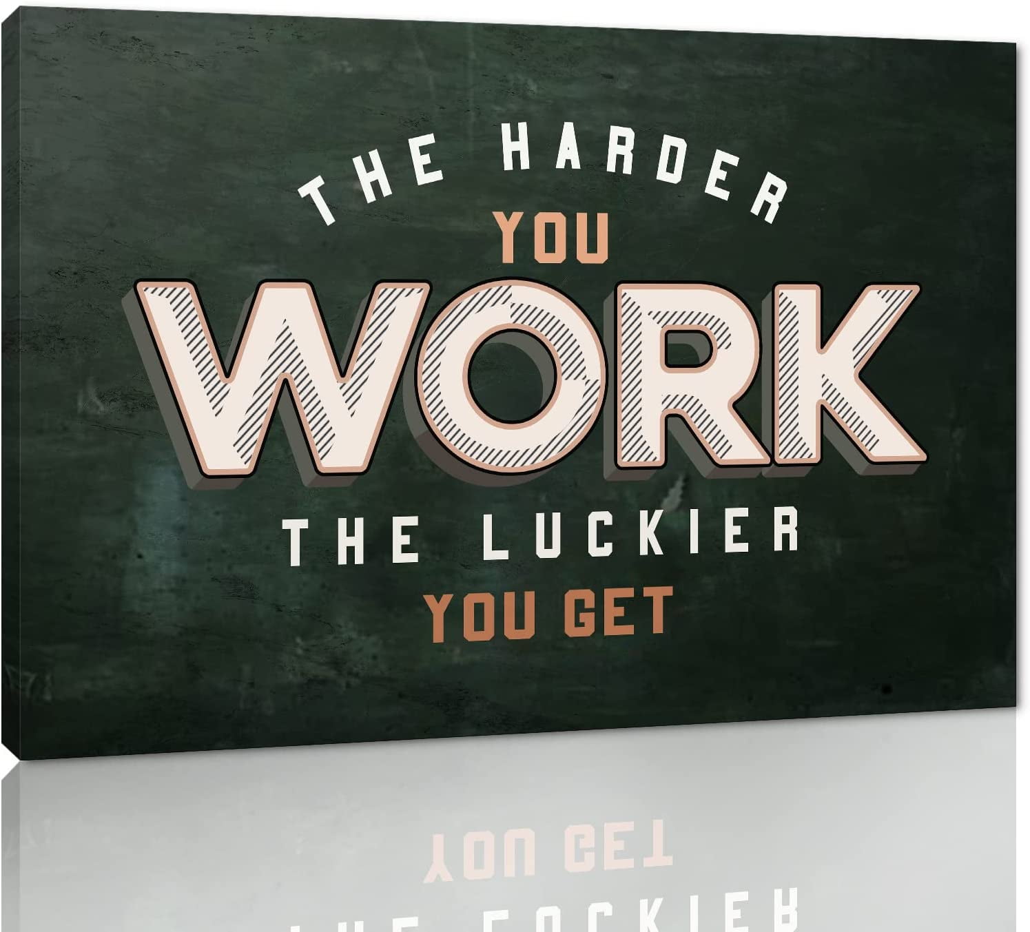 AXXPosters-The Harder You Work The Luckier You Get - Inspirational ...