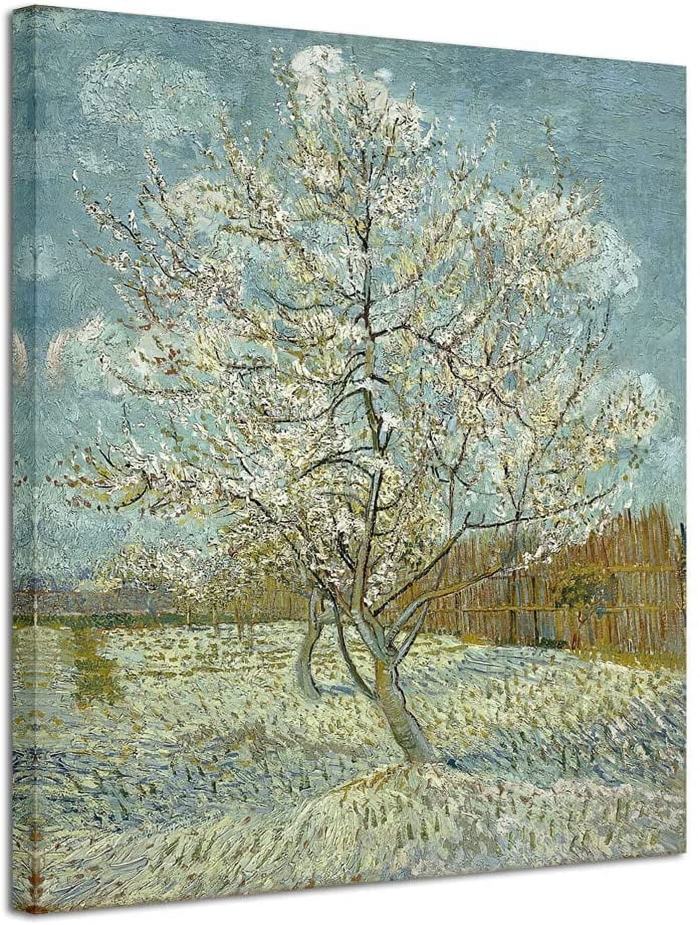 AXXPosters-The Pink Peach Tree by Van Gogh Famous Oil Paintings ...