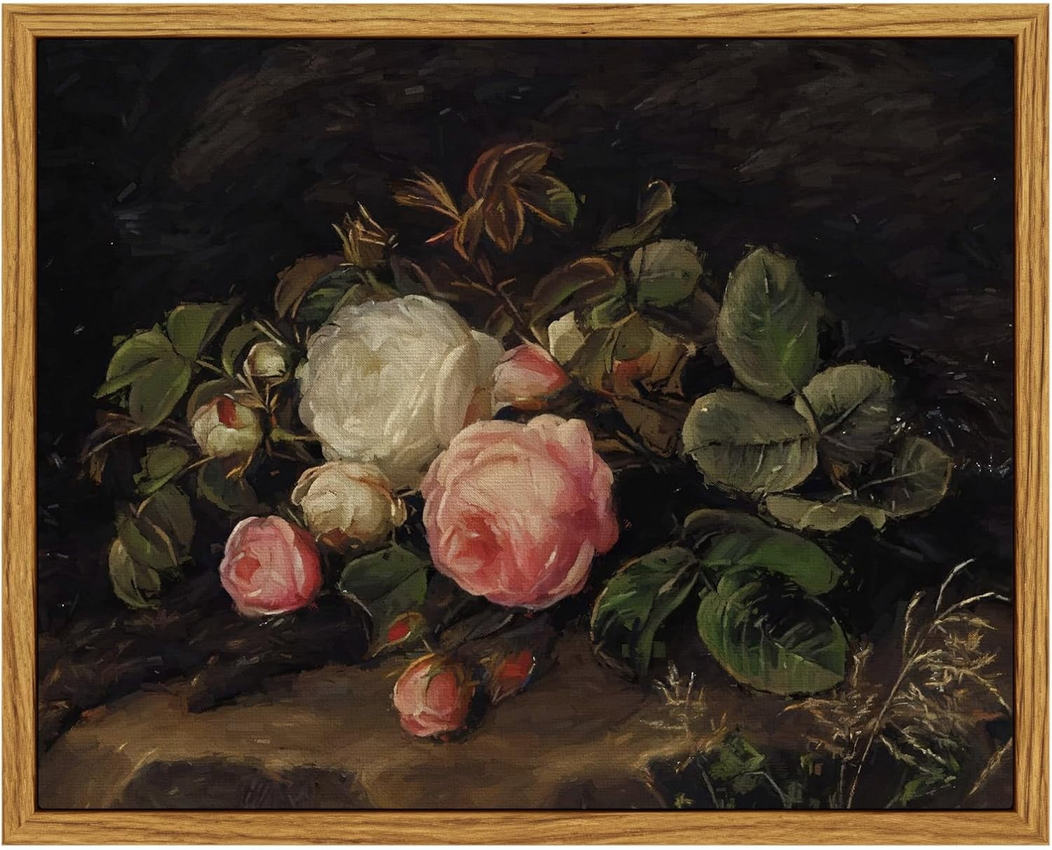 AXXPosters-Vintage Wall Art, Retro Floral Paintings Art Decor Aesthetic ...