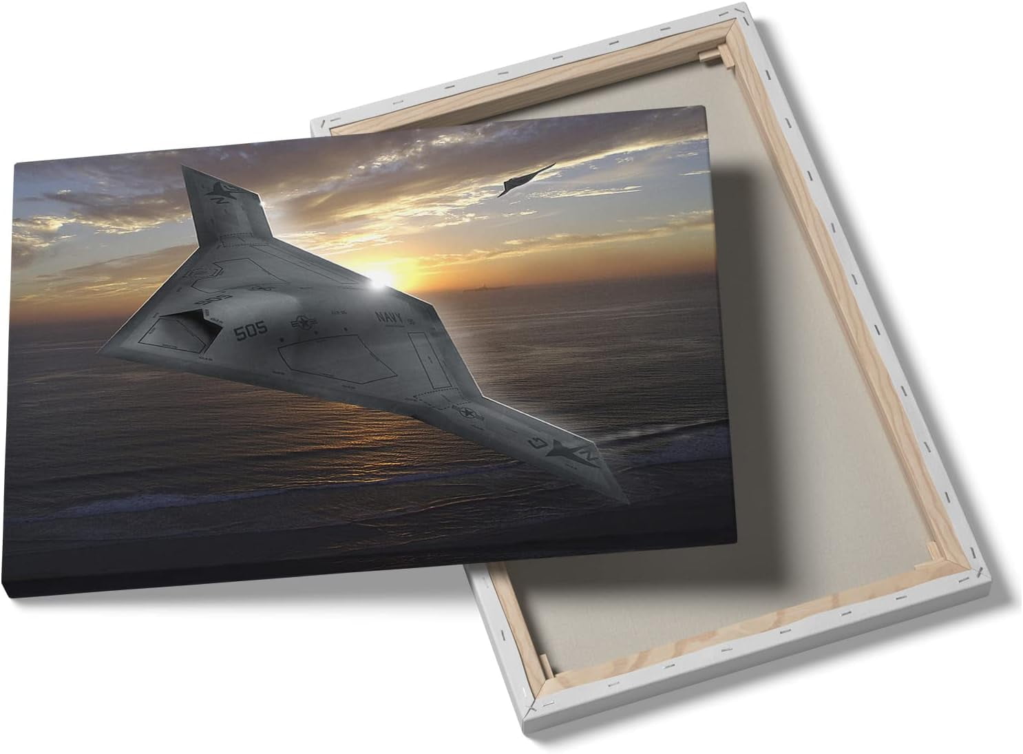 AXXPosters-X-47B Airplane Decor Aviation Canvas Prints U.S Air Force ...