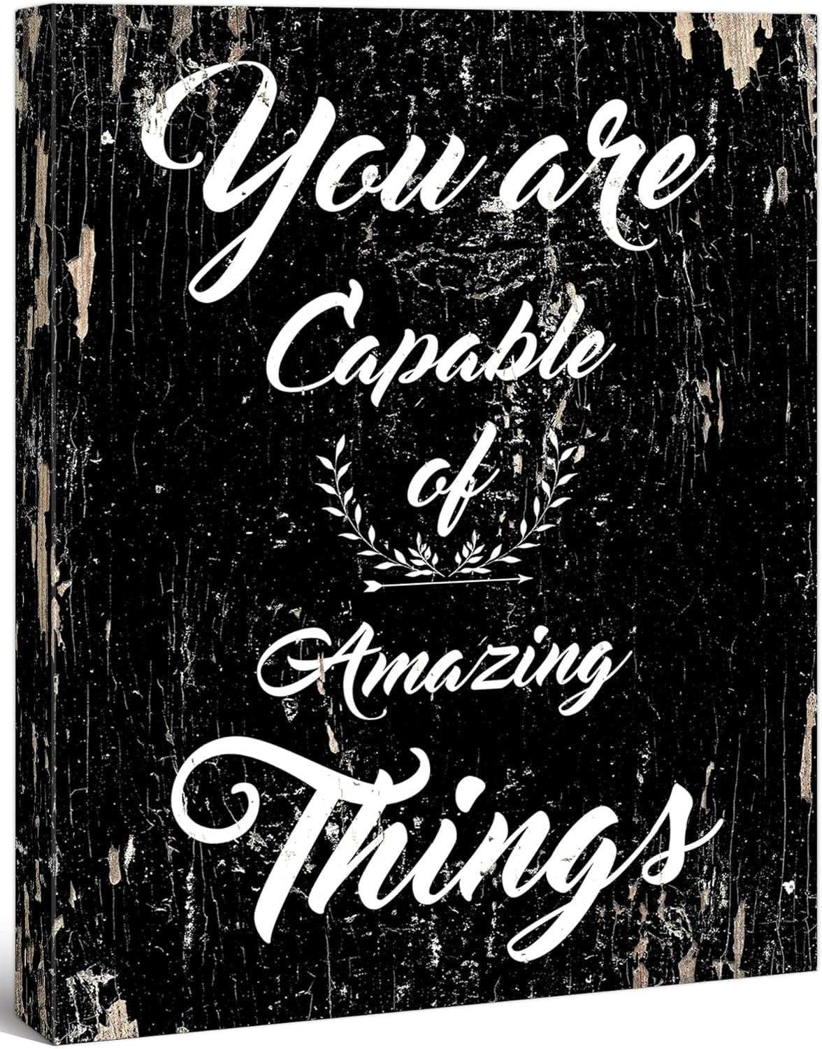 AXXPosters-You are Capable of Amazing Things Quote | FRAMED | Canvas ...