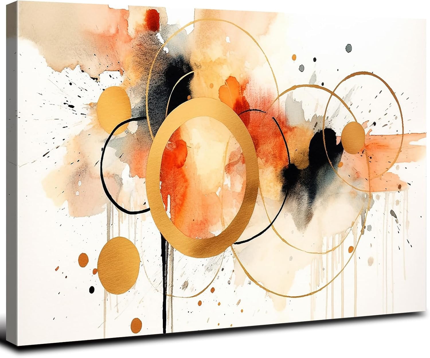 AXXPostersAbstract Colorful Canvas Wall Art for Living Room Colorful ...