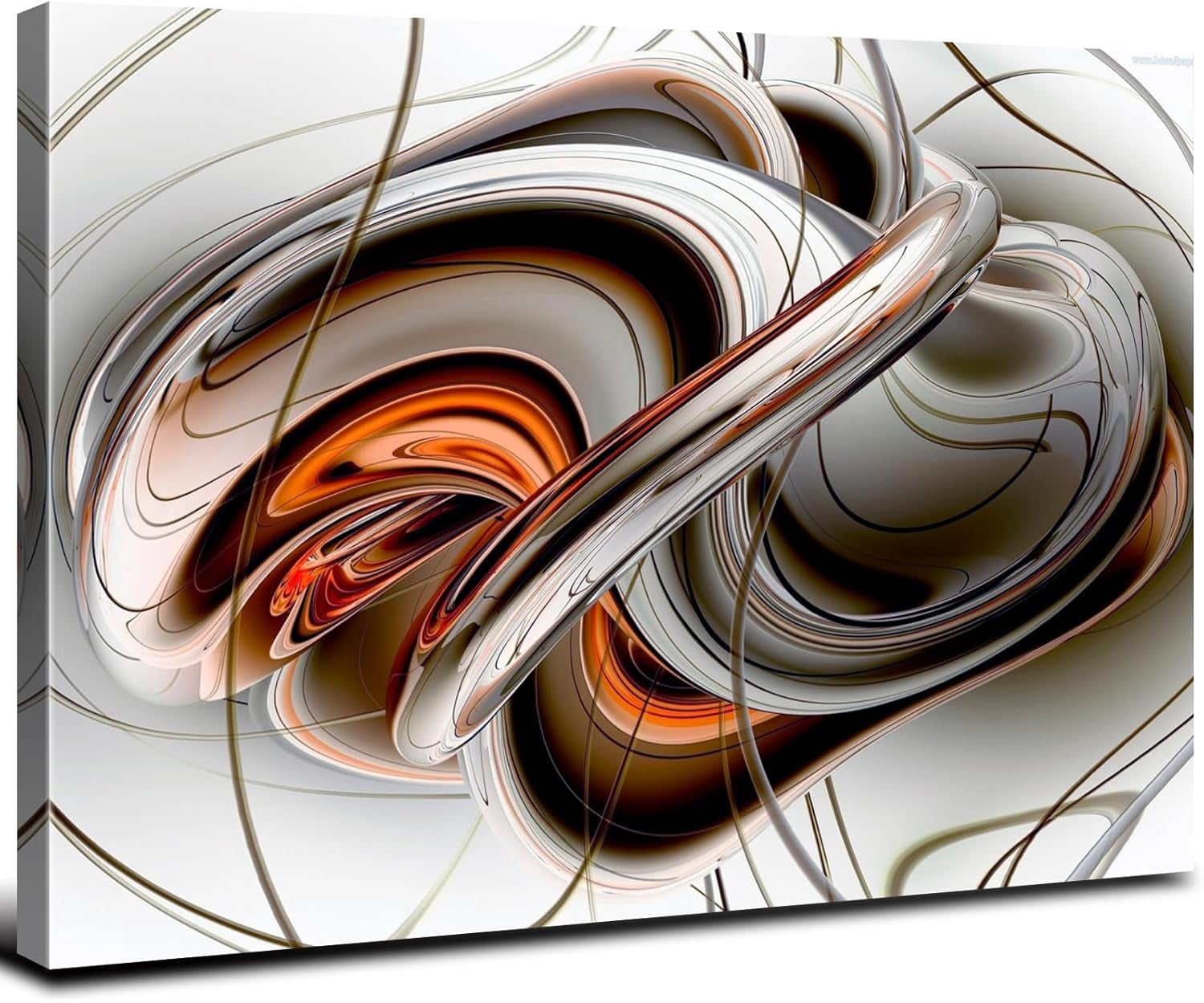 AXXPostersAbstract Colorful Canvas Wall Art for Living Room Colorful ...