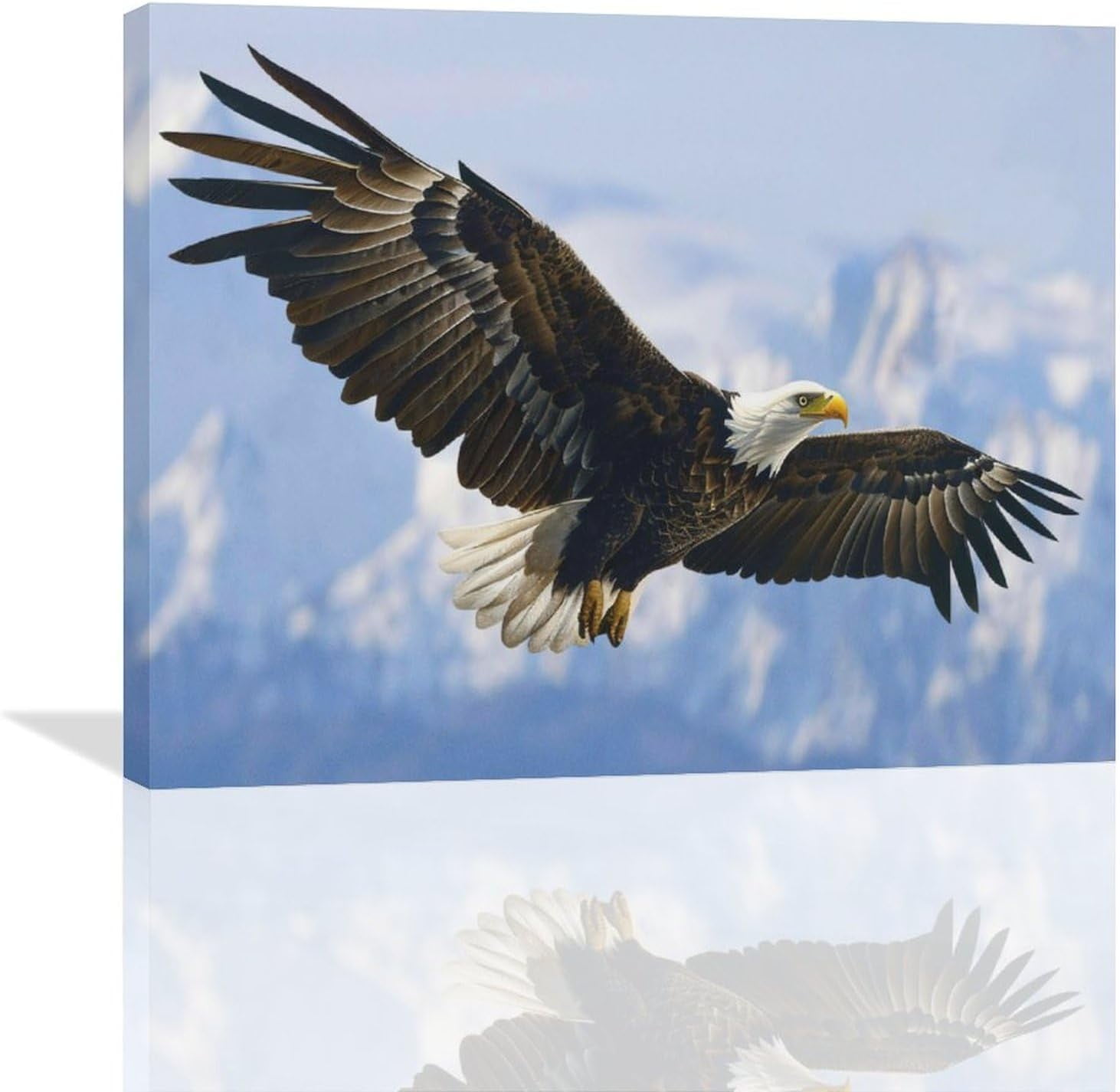 AXXPostersAmerican Bald Eagle Wall Art Flying Eagle Canvas Prints ...