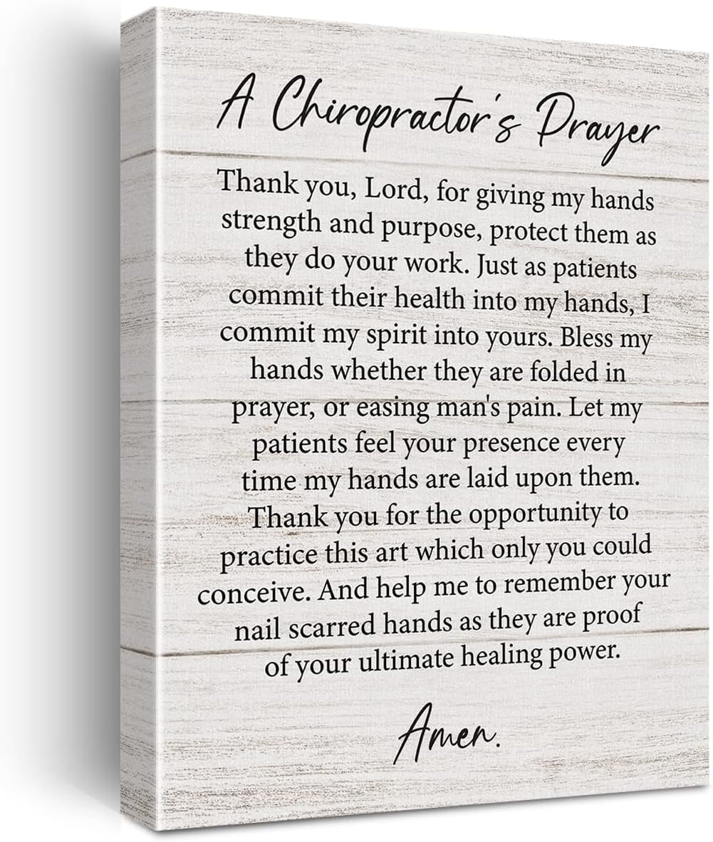 AXXPostersChristian Wall Art Religious Prayer Canvas Print with ...