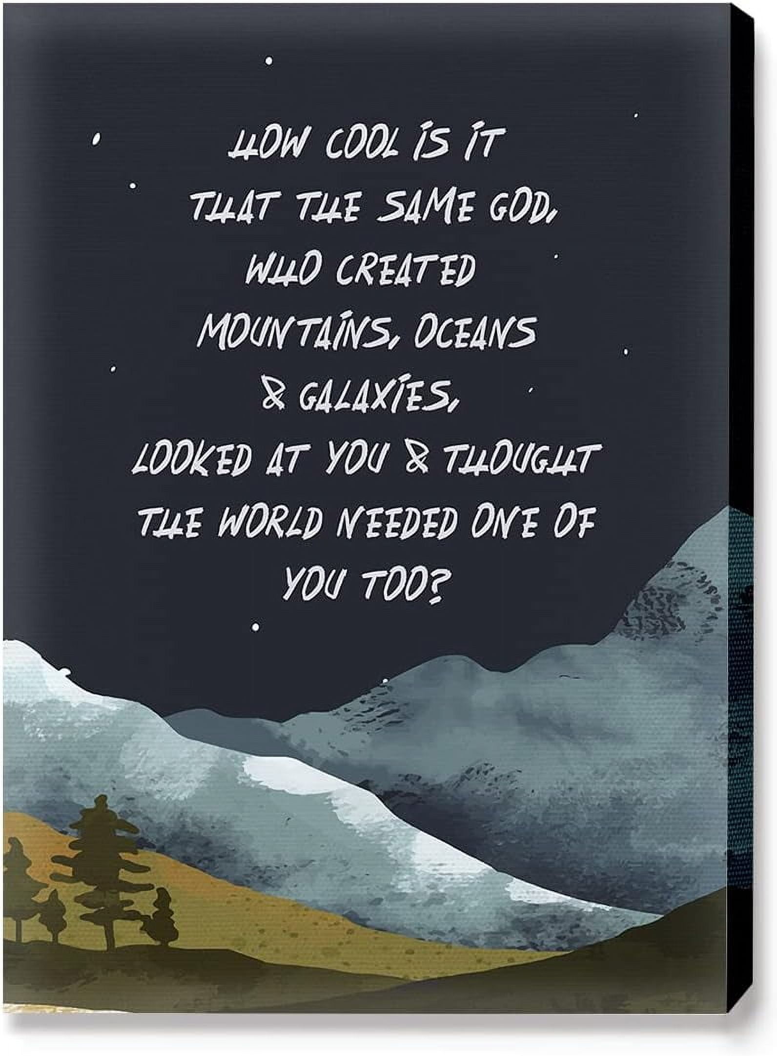 AXXPostersDeuteronomy 31:8 Wall Art,Inspirational Christian Wall Decor ...