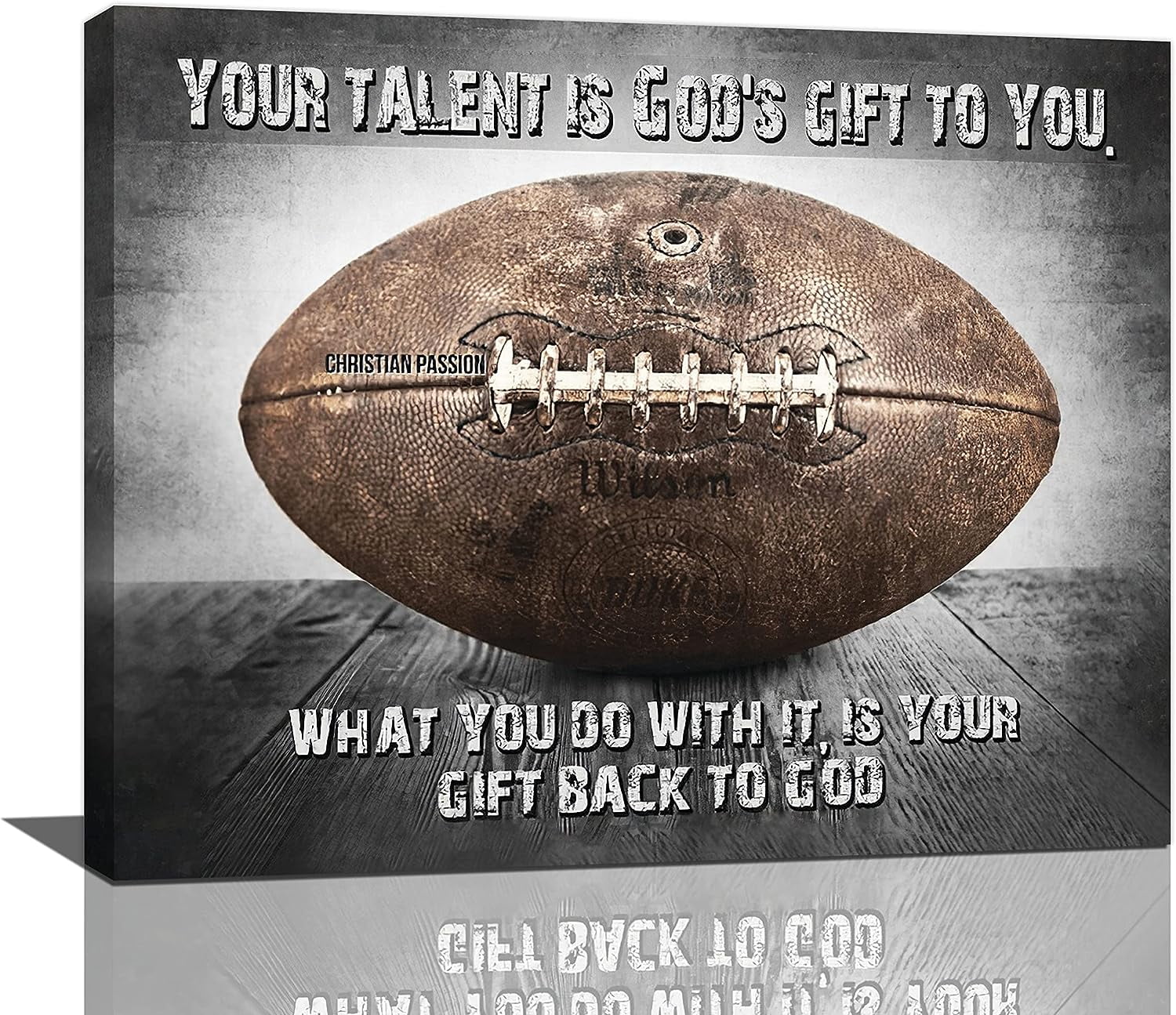 AXXPostersFootball Decor Wall Art Vintage Football Sport Poster Wall ...