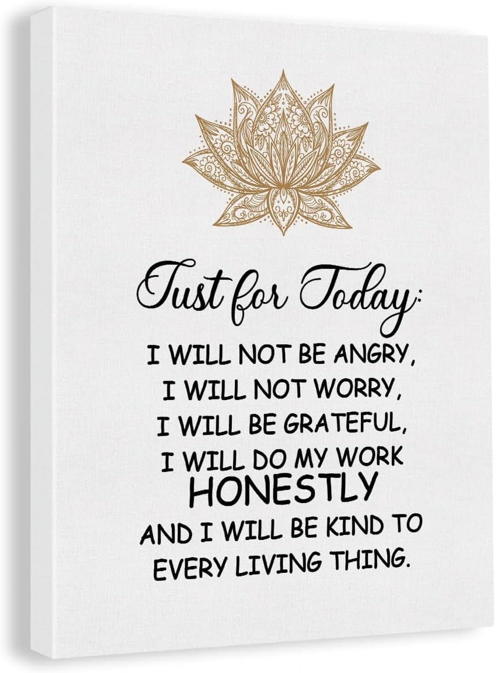 AXXPostersInspirational Bible Verse Wall Art Decor Religious Canvas ...