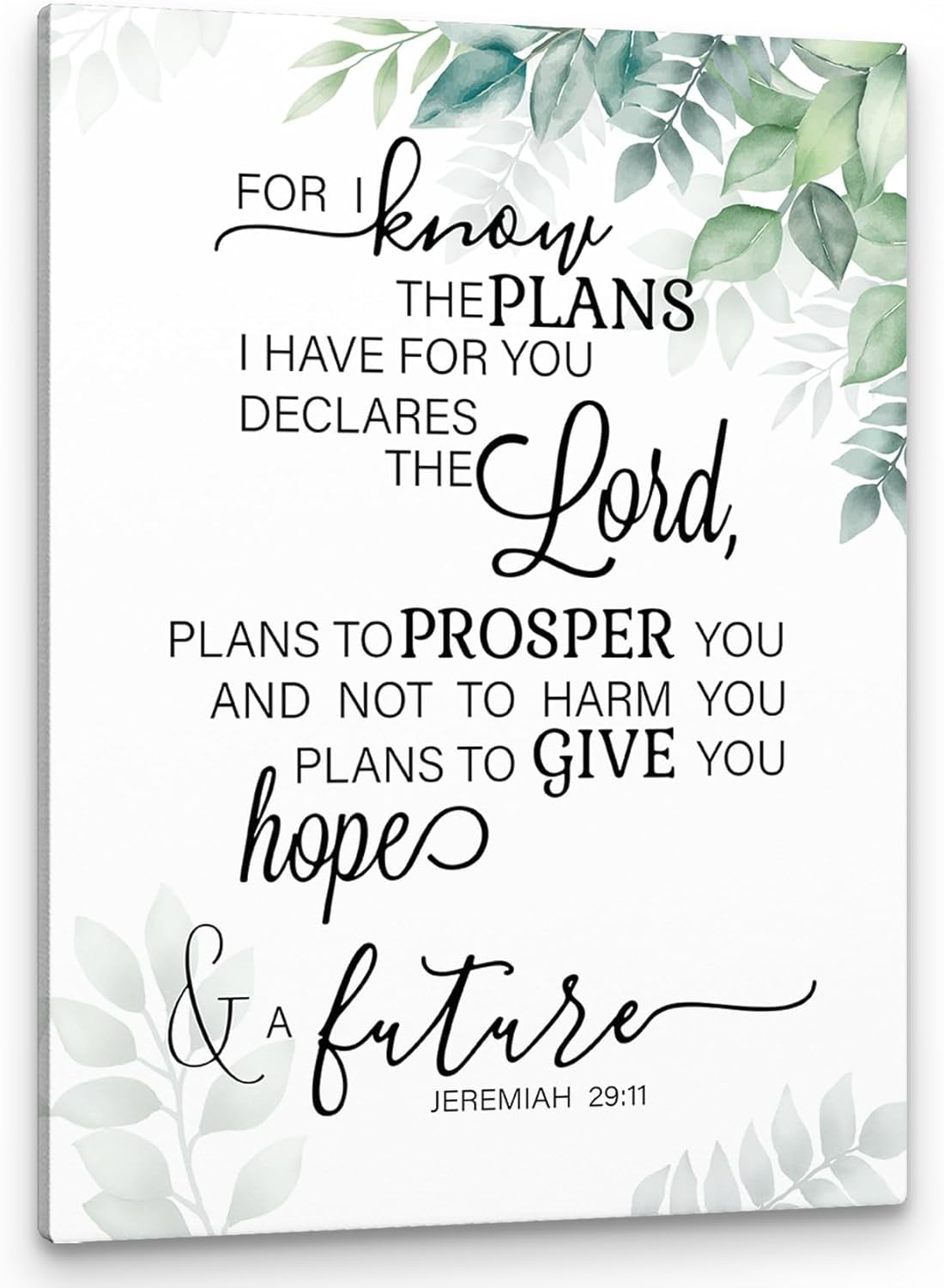 AXXPostersJeremiah 29 11 Wall Art, Christian Jeremiah 29:11 For I Know ...