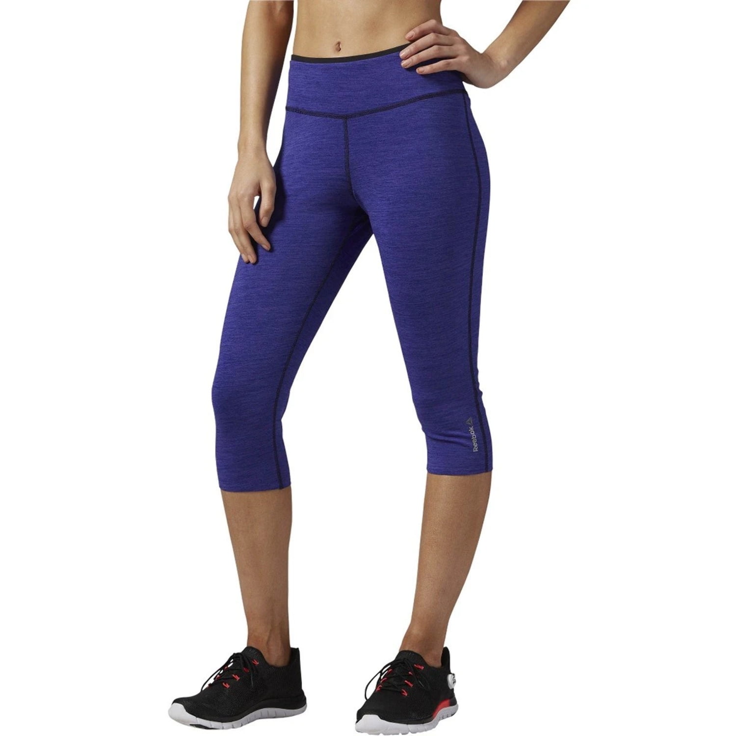 [AY2129] Womens Reebok Workout Ready Reversible Capri - Walmart.com