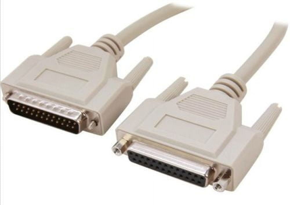 AYA 10Ft. (10 Feet) DB25 Male to Female Serial Parallel Extension Cable ...