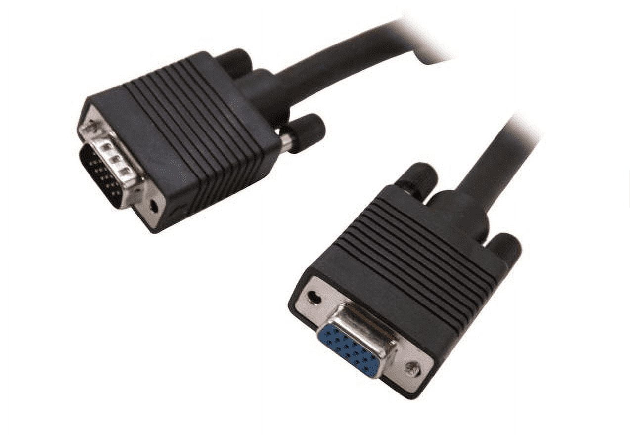 AYA 3Ft. (3 Feet) SVGA Male to Female Monitor Extension Cable 28AWG w ...