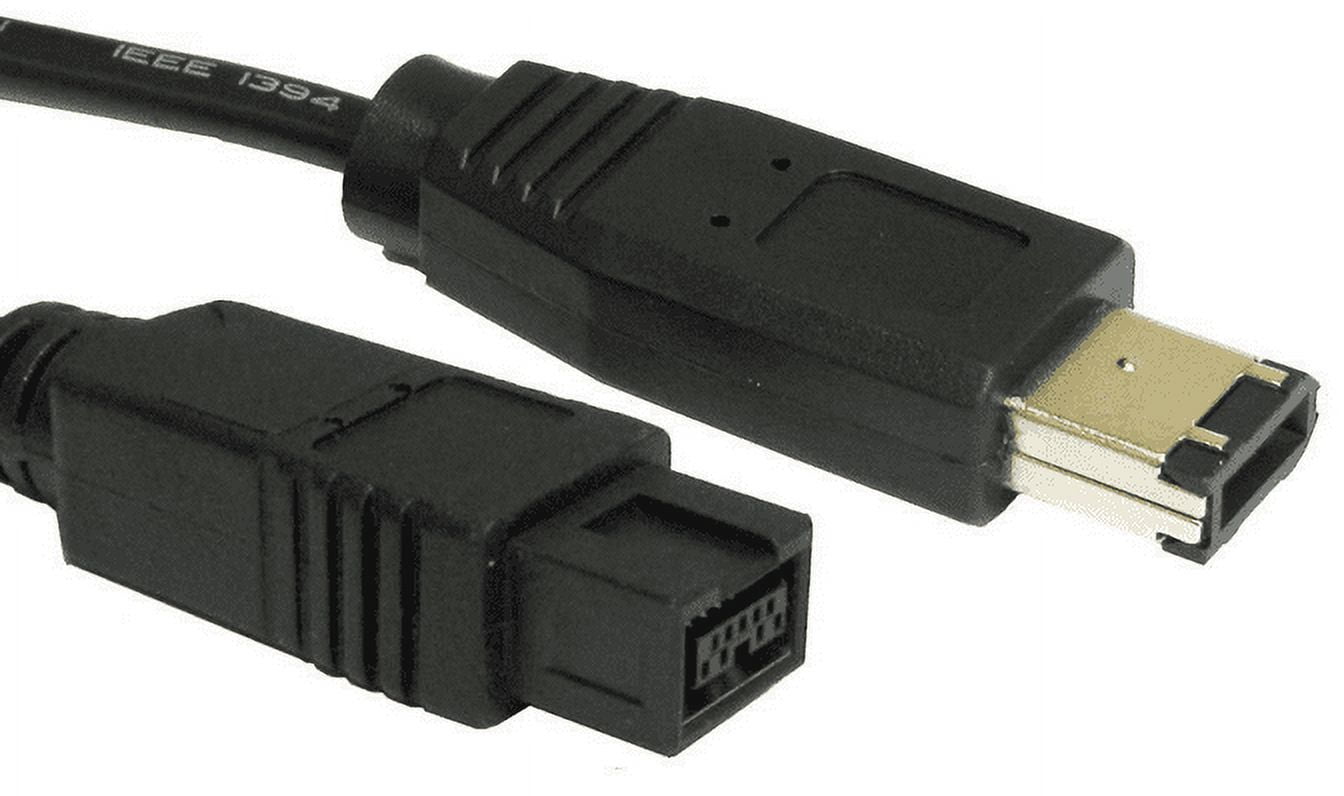 AYA 6Ft. IEEE-1394b FireWire 800 9pin-to-6pin Cable - Walmart.com