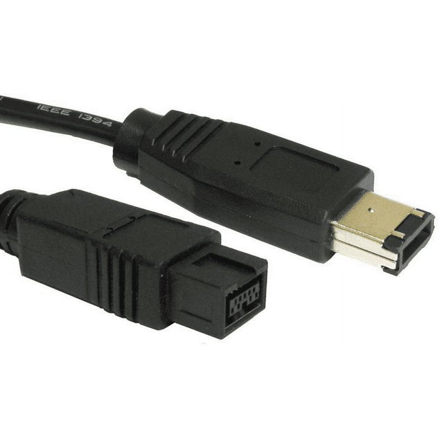 AYA 6Ft. IEEE-1394b FireWire 800 9pin-to-6pin Cable - Walmart.com