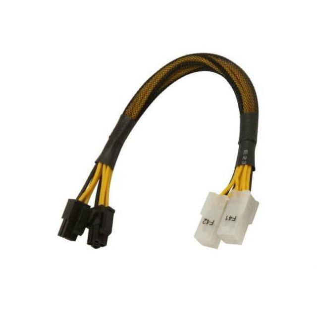 AYA 8" ATX-12V 4Pin/EPS-12V 8Pin ATX-EPS Extension & Conversion Four-In ...