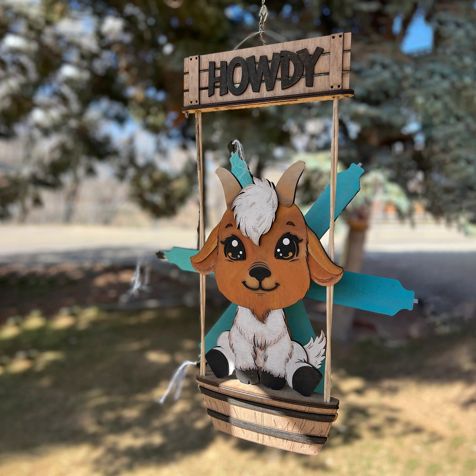 AYA ANIMAL WINDSPINNER DECORATION - Walmart.com