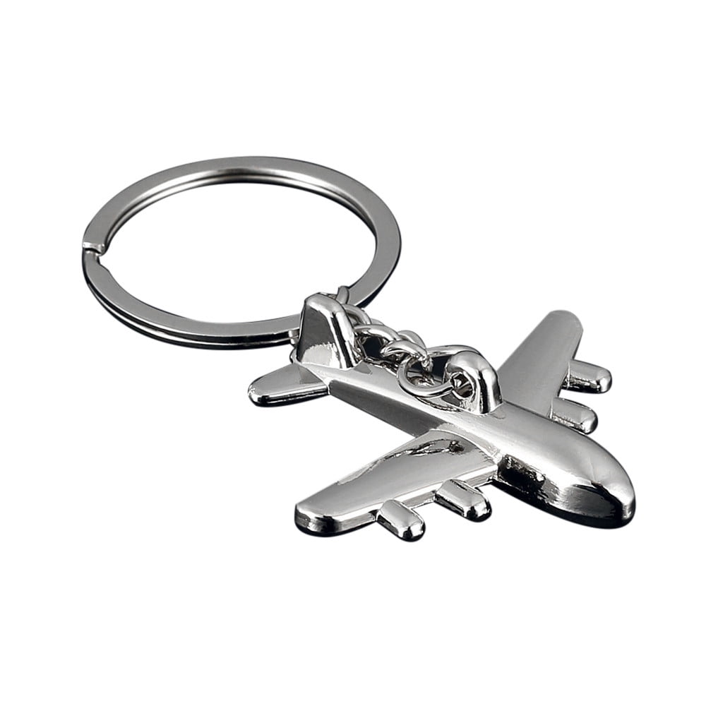 AYA Chain Model plane Keychain airplane Key Classic Keyring 3D Ring ...