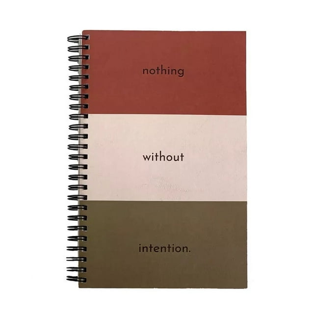 AYA PAPER CO. Intention Journal (Red) - Walmart.com