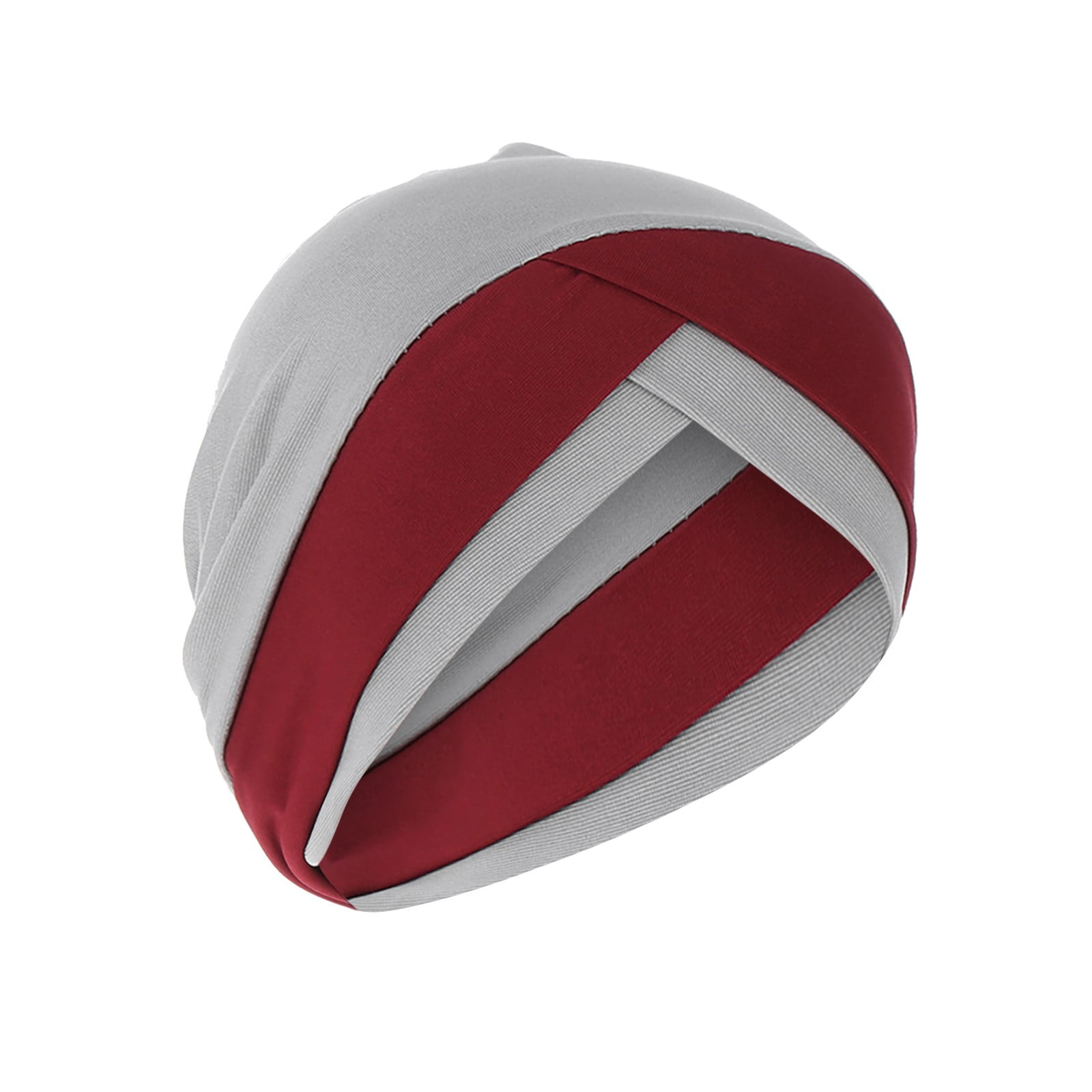 AYA Women Splicing Model Hat Beading Hat Ruffle Cancer Chemo Hat Wrap ...