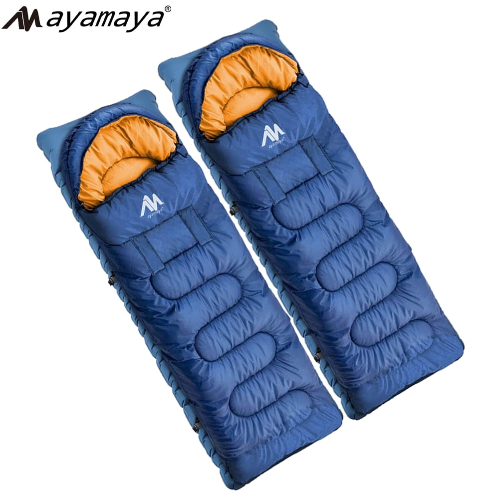 AYAMAYA Camping Sleeping Bags for Adults, Lightweight Backpacking ...
