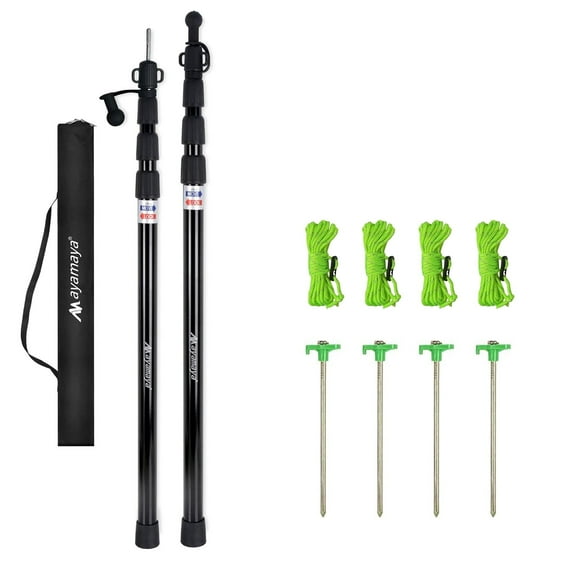 Fufafayo Tarp Clips, Tarp Clip, Heavy Duty Tent Clamp, Windproof Rope ...