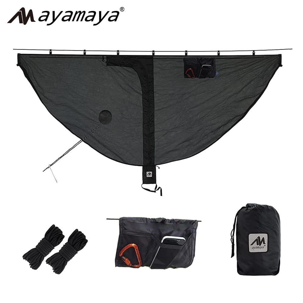 AYAMAYA Mosquito Net, Wide Room Hammock Bug Net,Breathable Mesh Net ...