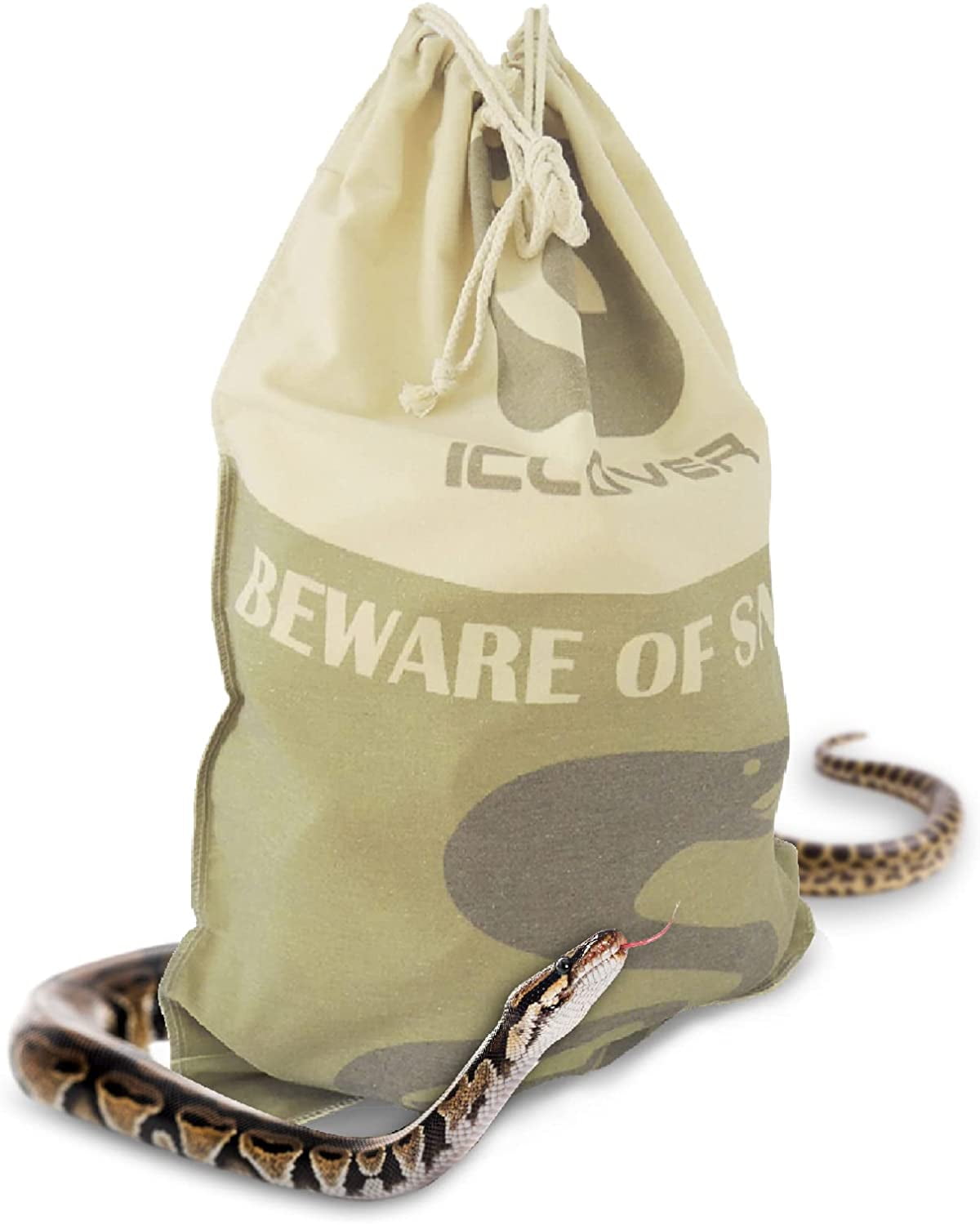 AYAMAYA Snake Reptile Bag with Drawstring, 20" x 28" Heavy Duty Large ...