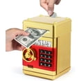 AYAOQIANG Electronic Piggy Bank ATM Money Saver for Kids - Plastic Digital Children's Savings ...