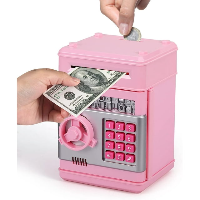 AYAOQIANG Kids' Digital Savings Piggy Bank, High-Capacity Money Saver ...