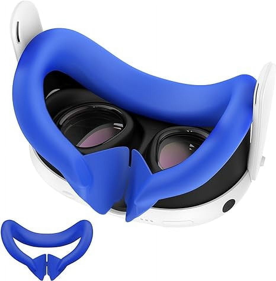 AYAOQIANG VR Face Cover for Quest 3 Headset, Silicone Face Pad Face ...