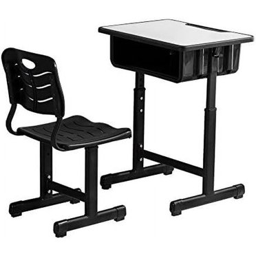 Learniture Open Front School Desk with Book Box for Kids, Students, and ...