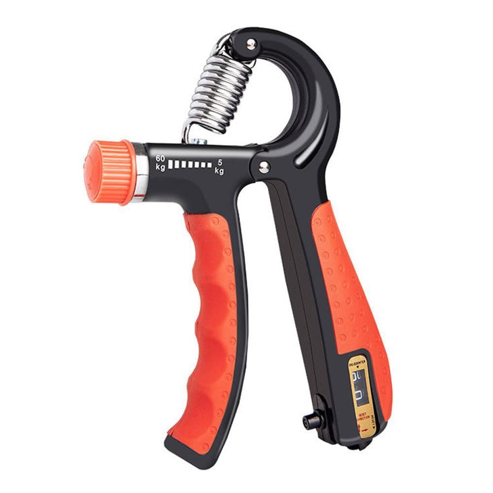 AYFFDIYI 5-60KG Adjustable Hand Grip Strengthener Power Gripper Forearm ...