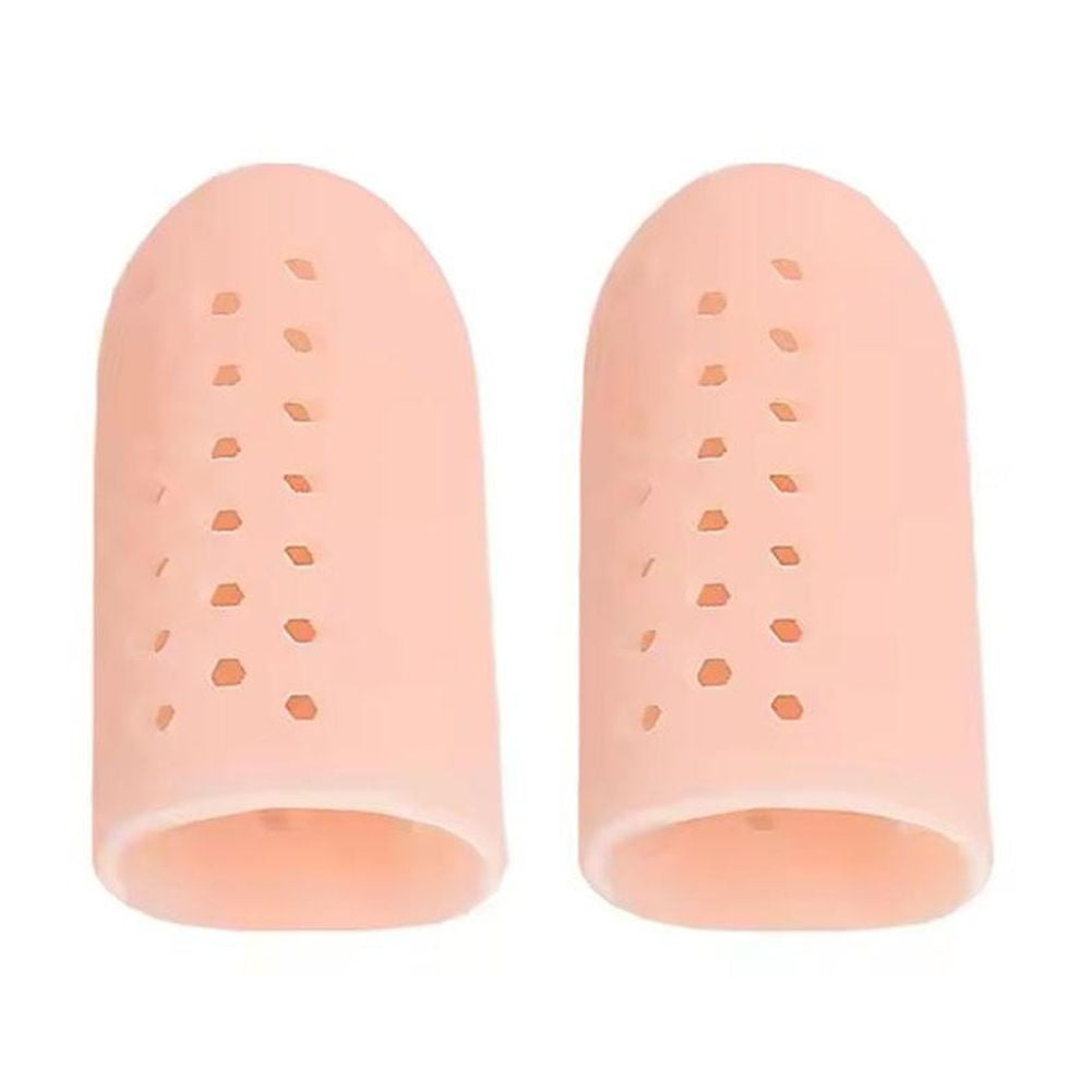 AYFFDIYI One-To-One Toe Protection Cover With Hole For Thumb Skin Color ...