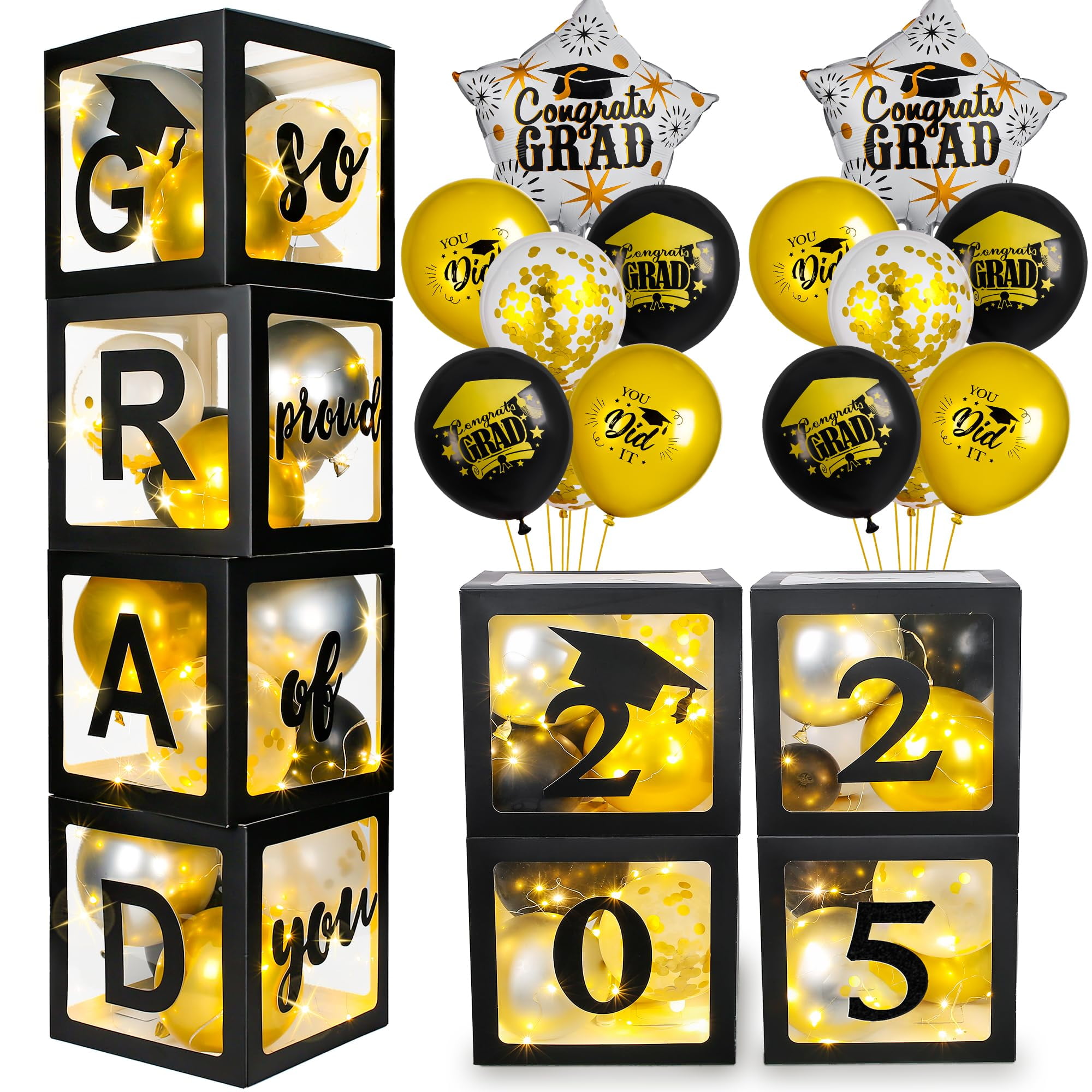 AYGXU Graduation Decorations 2025-Graduation RRF12 Party Decorations ...